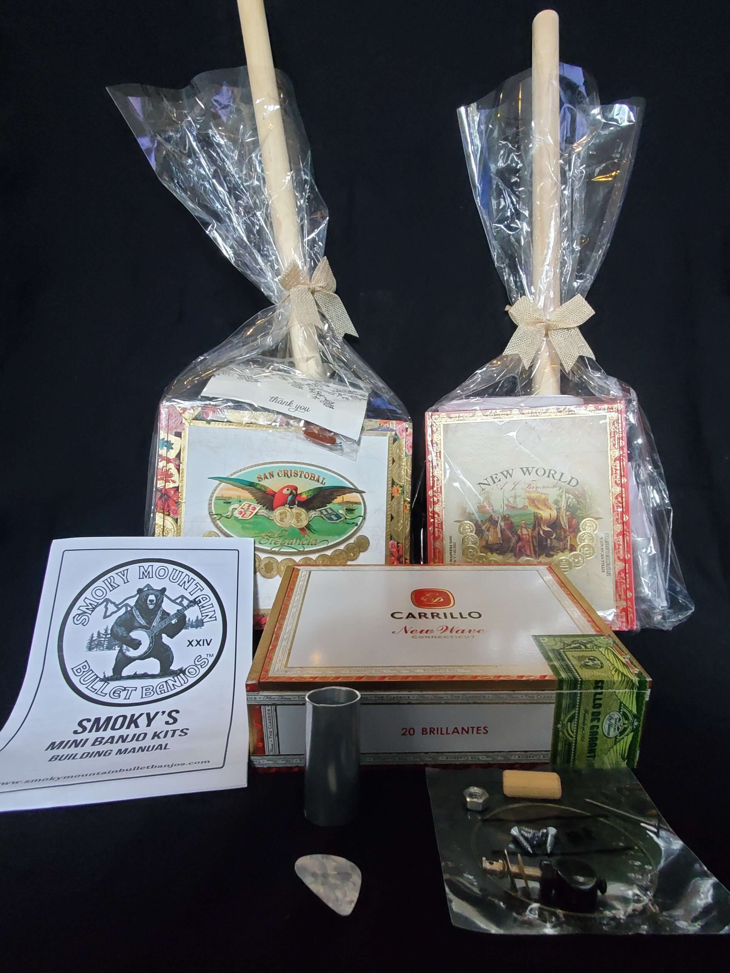SMBB Build-a-Banjo Kit – Smoky Mountain Bullet Banjos